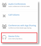 Viewing Example Report 1: Device Echo Report